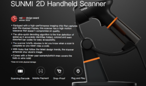 Sunmi 2D Handheld Scanner – HDL Engineering Trading JSC
